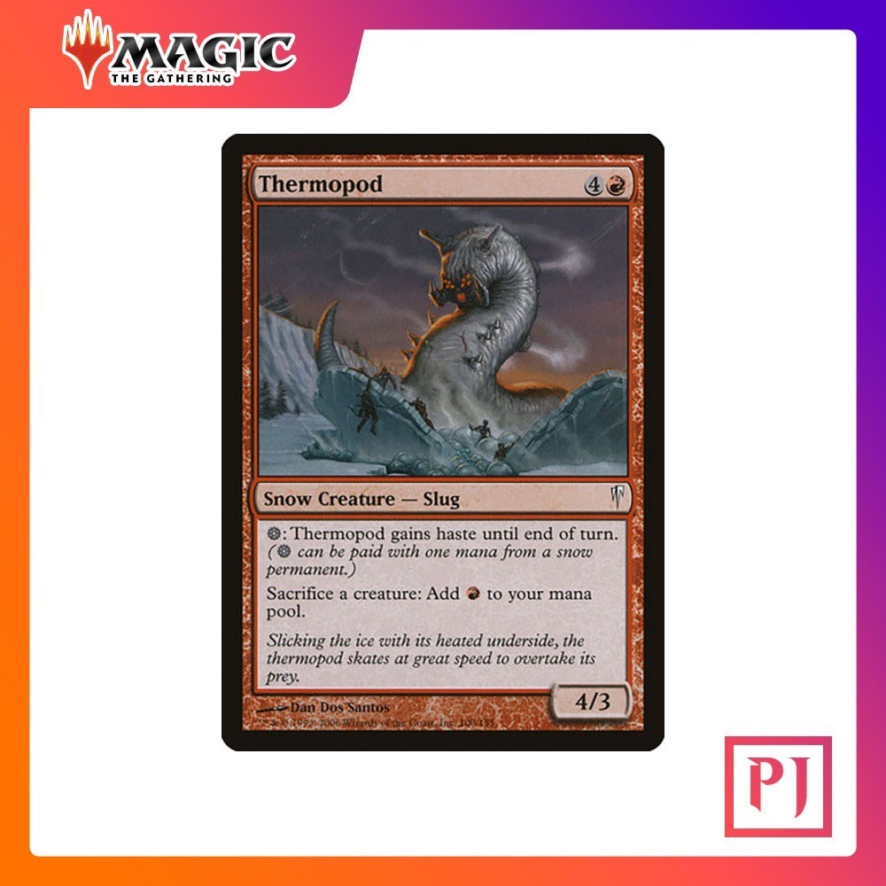 [MTG] Thermopod [CSP] [RED] [COMMON] [NORMAL] [ENG] (การ์ดเมจิค / Magic the Gathering) | Shopee ...