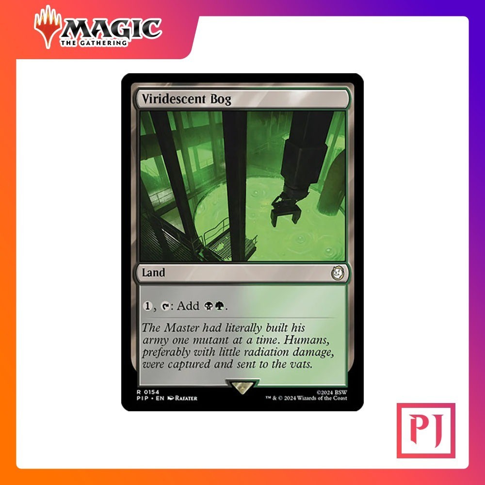 [MTG] Viridescent Bog - Fallout Commander [PIP] [LAND] [RARE] [NORMAL ...