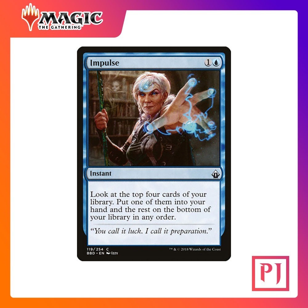 [MTG] Impulse [BBD] [BLUE] [COMMON] [NORMAL] [ENG] (การ์ดเมจิค / Magic ...