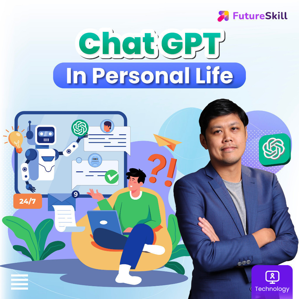 FutureSkill E-Book + คอร์สเรียนออนไลน์ | ChatGPT : In Personal Life | Shopee Thailand