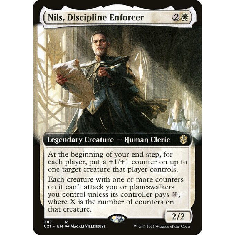 [ Commander 2021] - [C21] - [Nils, Discipline Enforcer] [Extended Art ...