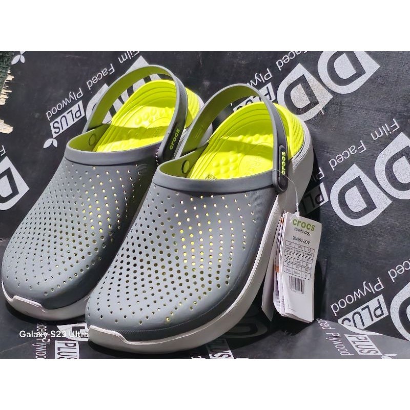Crocs Lite Ride Clog รองเท้าแตะ แบบลำลอง มาใหม่สุดฮิต ใส่ได้ทุกเพศ มี ...