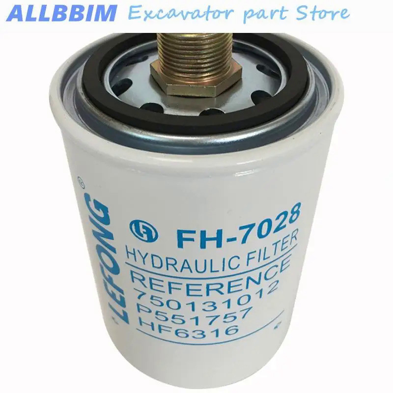For 750131012 0750131056 HF6316 Terex Hydraulic Oil Filter Element ...