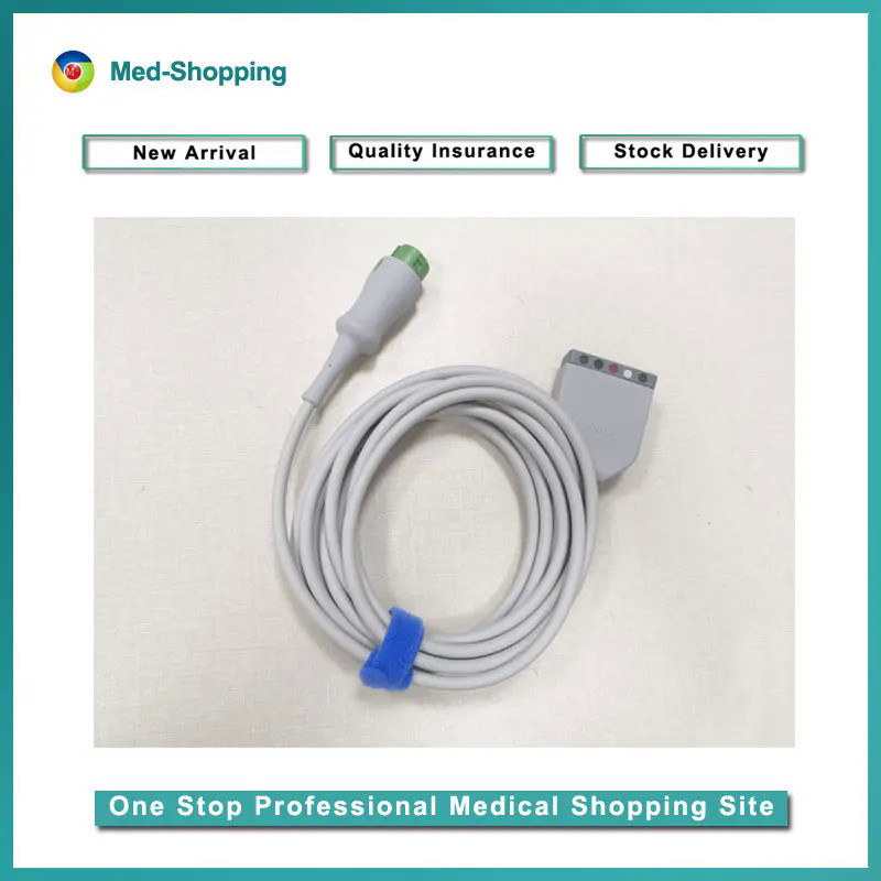 ต้นฉบับ Mindray IPM9800/IPM8/IPM10/IPM12 ECG Trunk Cable: 3/5-Lead,Adu ...