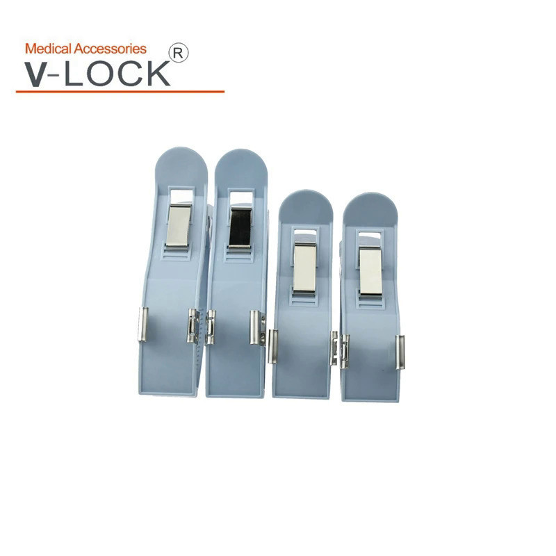 ⁑ แคลมป์ EKG ชุบนิกเกิล V-LOCK 3.0 & 4.0เอนกประสงค์ Bule Col ใหญ่2ชิ้น ...