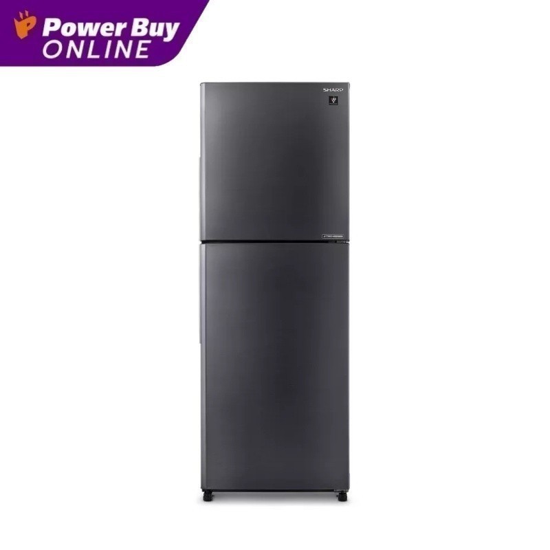 SHARP Peach Series ตู้เย็น 2 ประตู (12.7 คิว, สีเงินเข้ม) รุ่น SJ ...