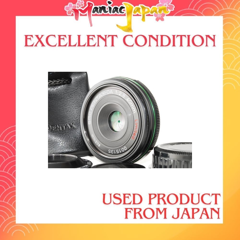 [ กล้องมือสองจากญี่ปุ่น ] PENTAX Limited Lens Pancake Lens Standard ...