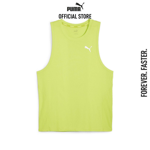 PUMA RUNNING - เสื้อกล้ามวิ่งผู้ชาย RUN FAVOURITE สีเขียว - 52314939 ...