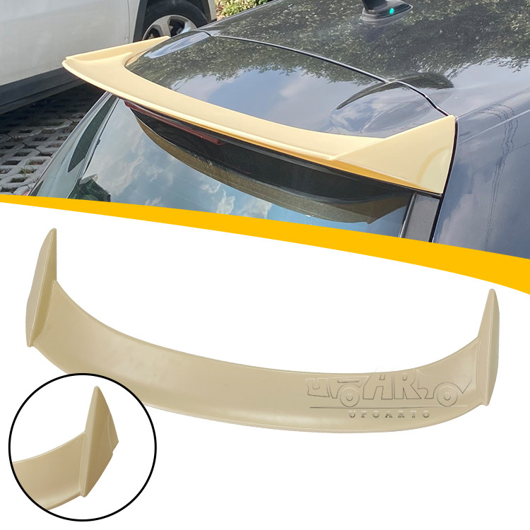 Automotive Spoilers ABS Carbon Fiber Back Boot Spoiler Rear Roof Wing ...