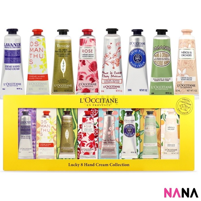 L'OCCITANE Luky 8 Hand Cream Collection 8 x 30ml | Shopee Thailand
