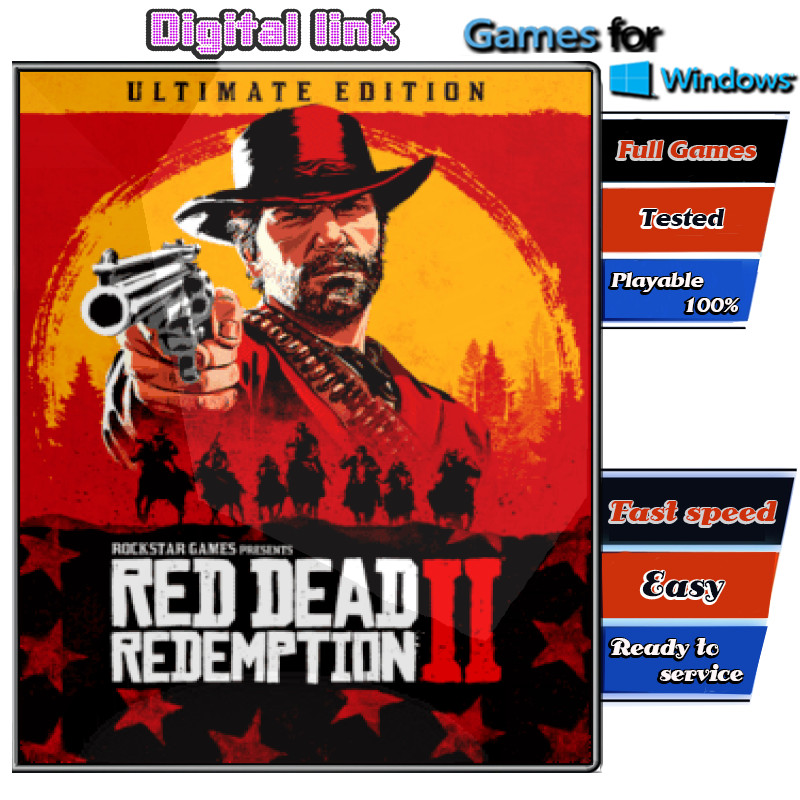 RDR2 Red Dead Redemption 2 เกม PC Game คอมพิวเตอร์ USB เสียบเล่นได้เลย | Shopee Thailand