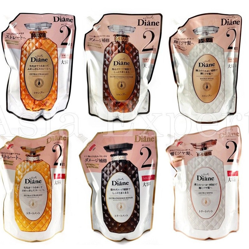 660mL Double Size!!Moist Diane Perfect Beauty Extra Shampoo/Treatment ...