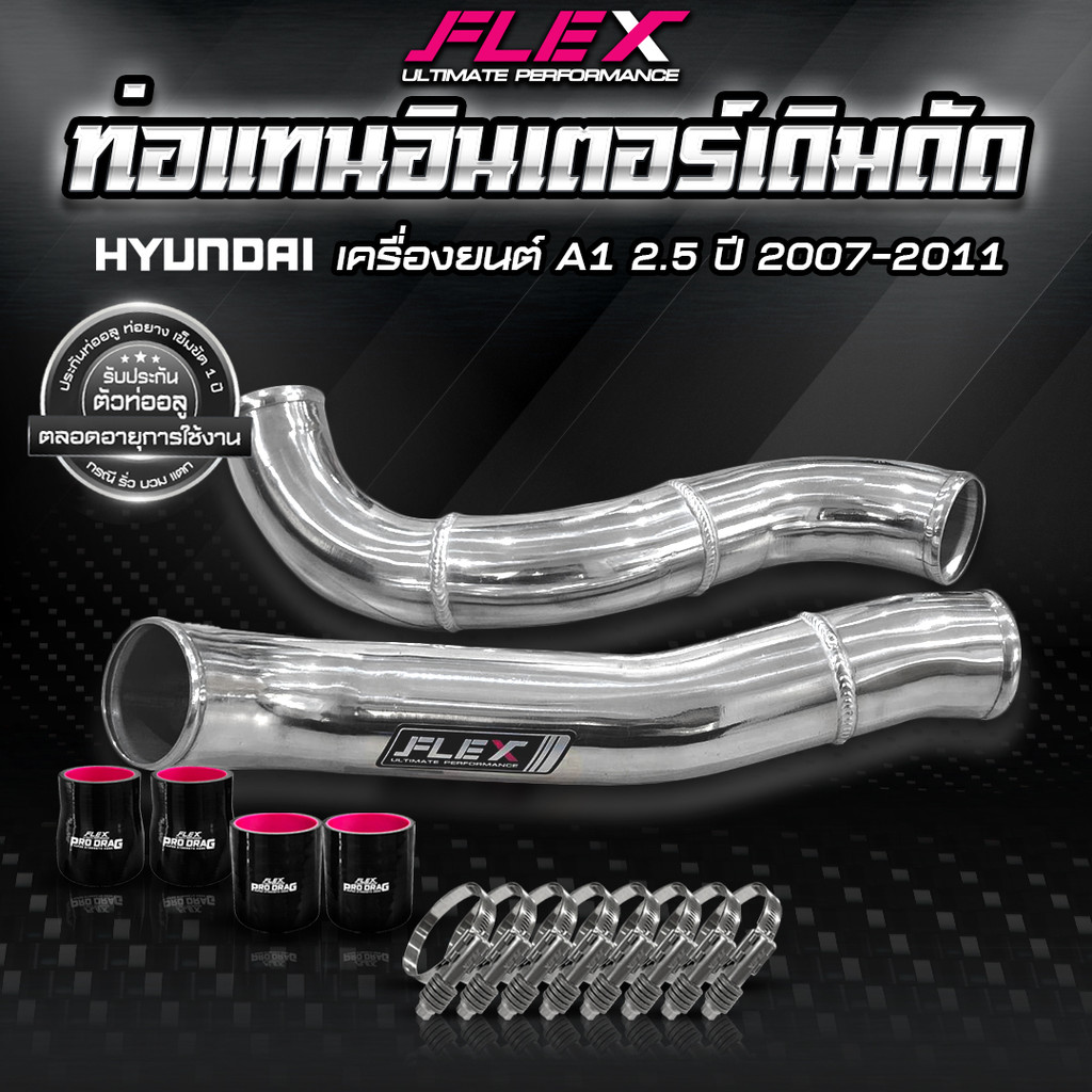 ชุดอินเตอร์เดิมดัด FLEX สำหรับ HYUNDAI H1 โฉม A1 A2 สีอลู จัดส่งฟรี ของ ...
