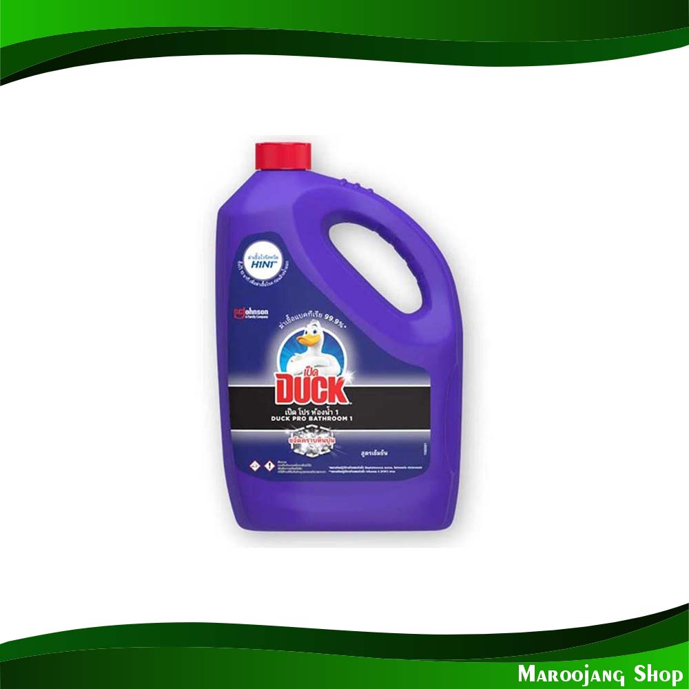 น้ำยาล้างห้องน้ำ สีม่วง เป็ด โปร 3500 มล. Bathroom Cleaner Purple Duck ...