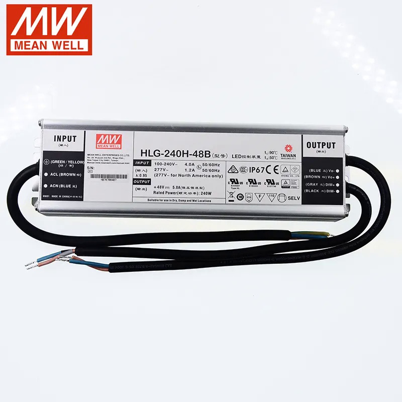 HLG-240H-48B Mean Well ของแท้ | Shopee Thailand