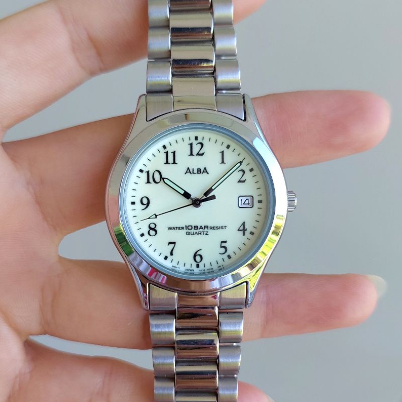 นาฬิกา Alba Quartz มือสอง ของแท้ 100% | Shopee Thailand