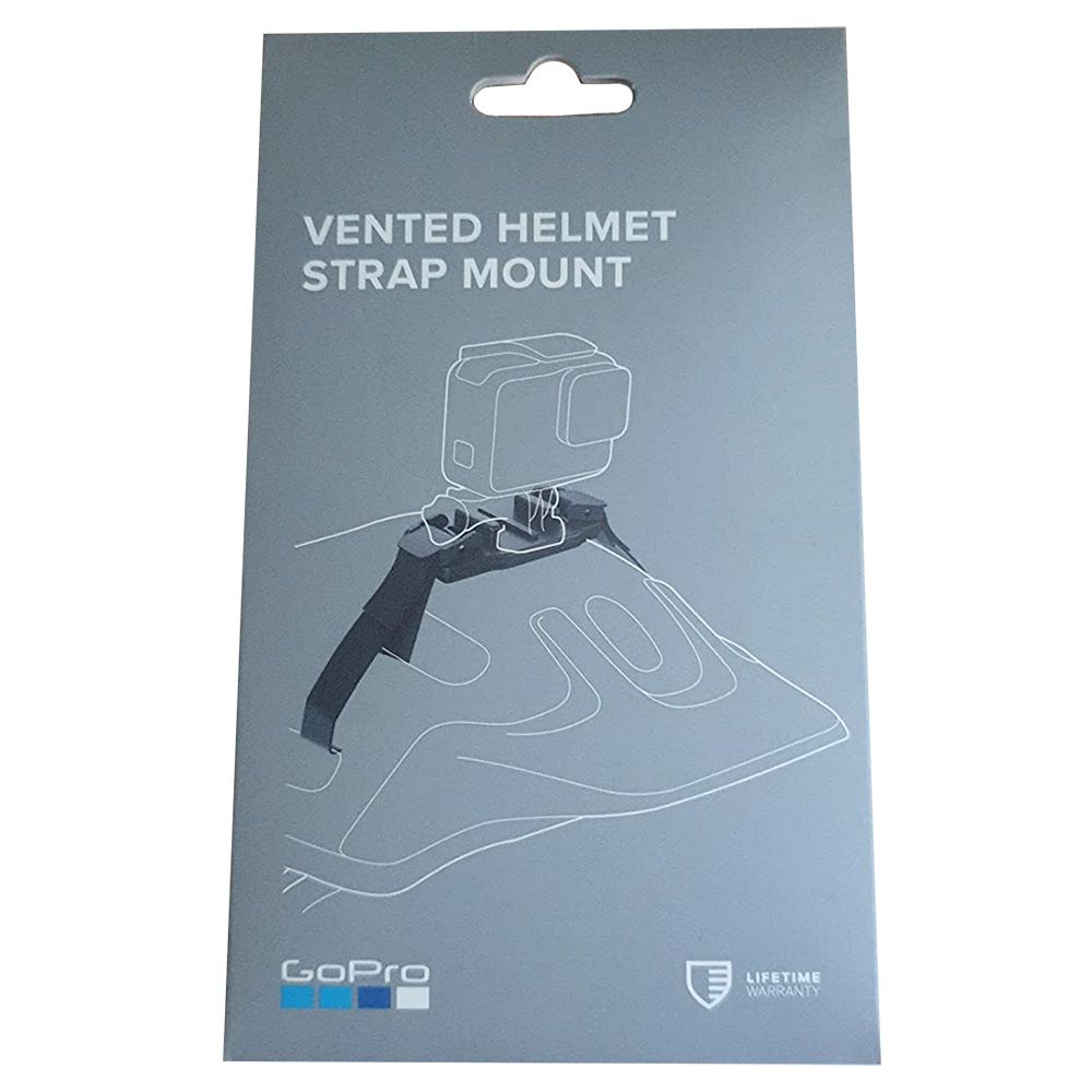 GoPro Vented Helmet Strap Mount (GVHS30) for All GoPro HERO, MAX ...