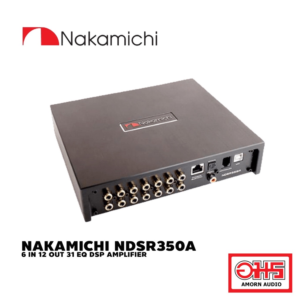 NAKAMICHI NDSR350A 6 IN 12 OUT 31 EQ DSP AMPLIFIER | Shopee Thailand