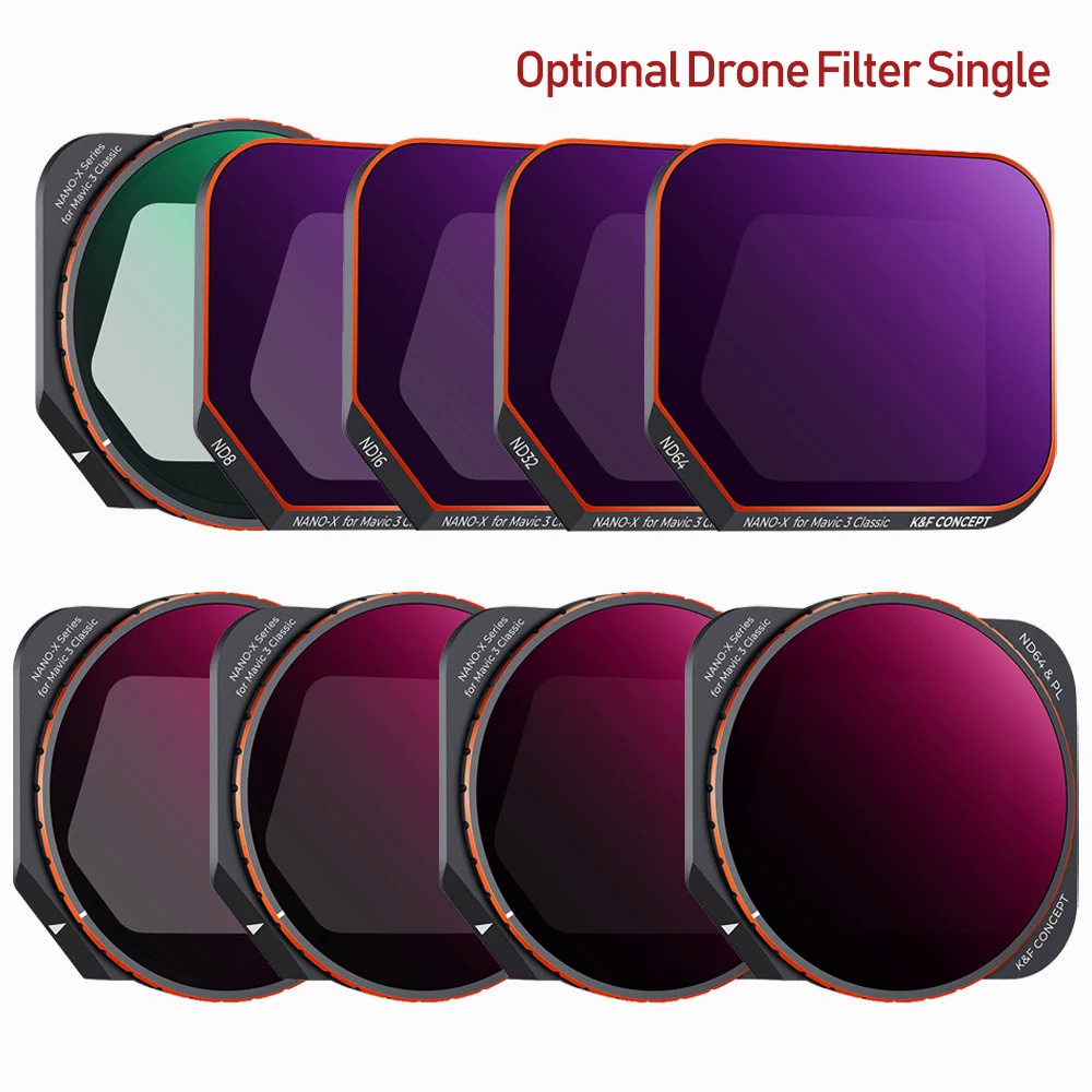 K & F Concept Drone Filter สำหรับ DJI Mavic 3 Classic Filter Cpl/ ND8 ...
