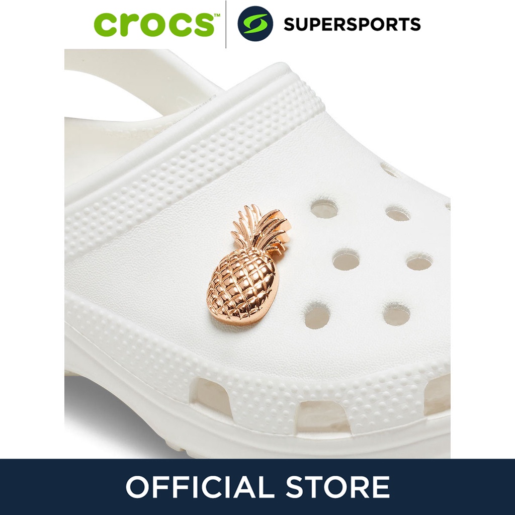 CROCS Jibbitz Gold Pineapple ตัวติดรองเท้า | Shopee Thailand