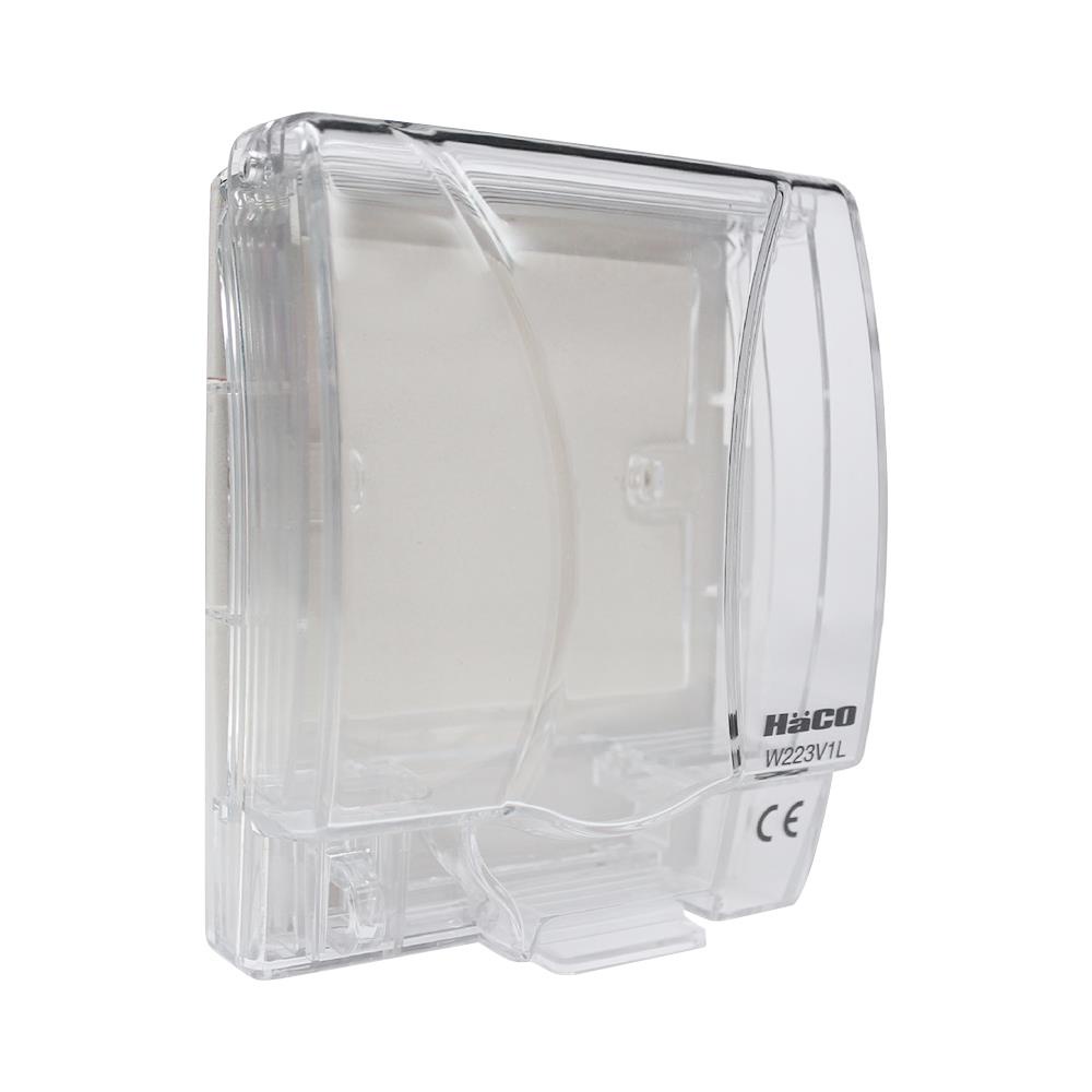 HACO หน้ากากกันน้ำ 3 ช่อง W223V1L สีขาว | Shopee Thailand