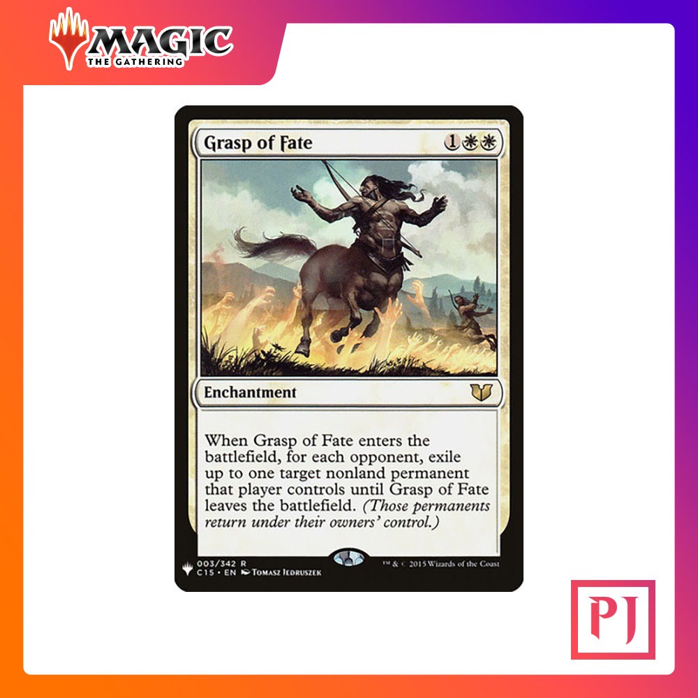 [MTG] Grasp of Fate [MB1] [WHITE] [RARE] [NORMAL] [ENG] (การ์ดเมจิค ...