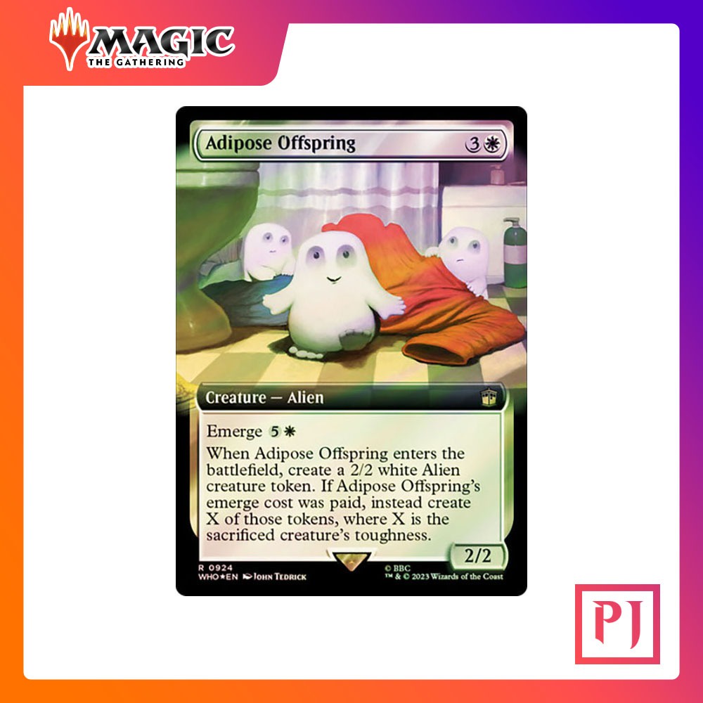 [MTG] Adipose Offspring (Extended Art) (Surge Foil) [WHO] [WHITE] [RARE ...
