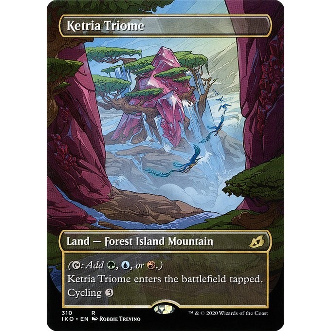 [Ikoria: Lair of Behemoths] - [IKO] - [Ketria Triome] [Borderless ...