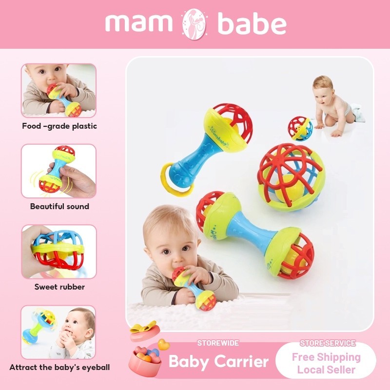 Baby Rattle Toys and Baby Ball for Baby teether ball for Baby Shaking ...