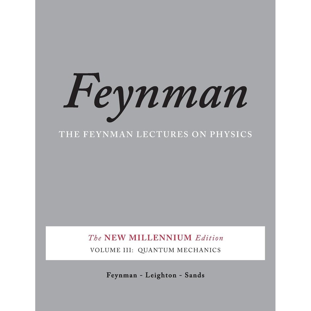 หนังสืออังกฤษใหม่แท้พร้อมส่ง The Feynman Lectures on Physics, Vol. III Quantum Mechanics ...