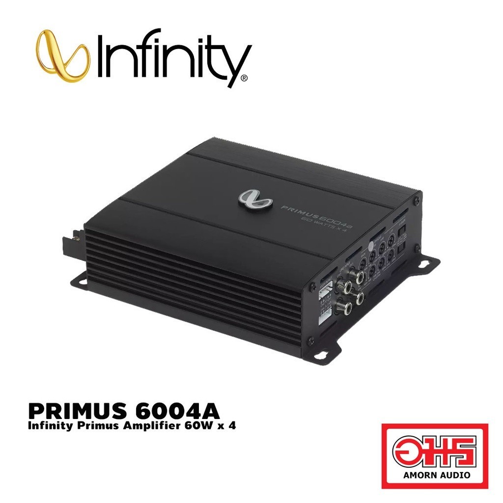 Infinity PRIMUS 6004A Amplifier แอมป์ 60W x 4 AMORNAUDIO อมรออดิโอ ...