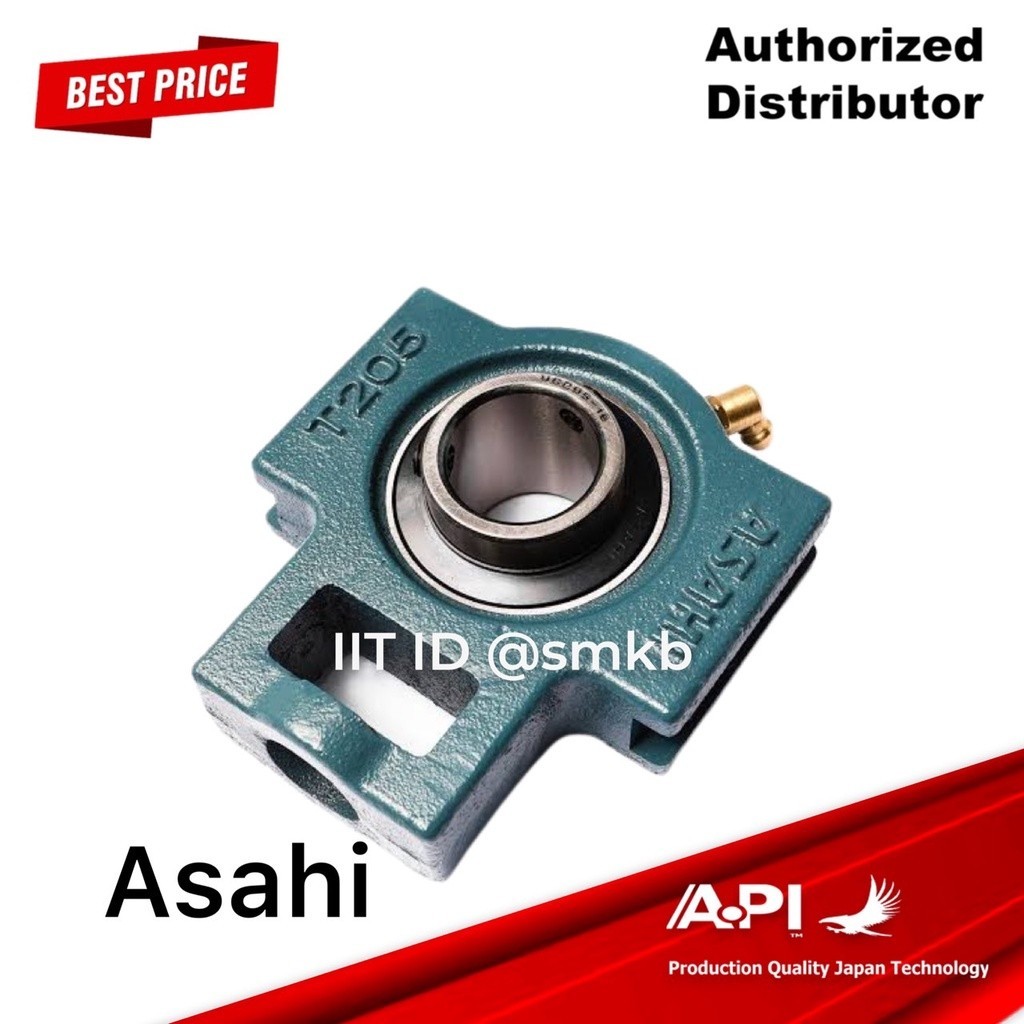 ASAHI ตลับลูกปืนตุ๊กตา Bearing Units UCT205-16 ( เพลา 1 นิ้ว ) UCT 205 เพลา 25.40 mm. | Shopee ...