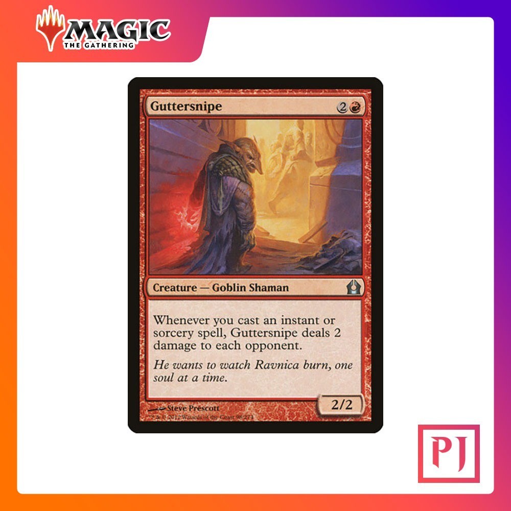 [MTG] Guttersnipe [RTR] [RED] [UNCOM] [NORMAL] [ENG] (การ์ดเมจิค ...
