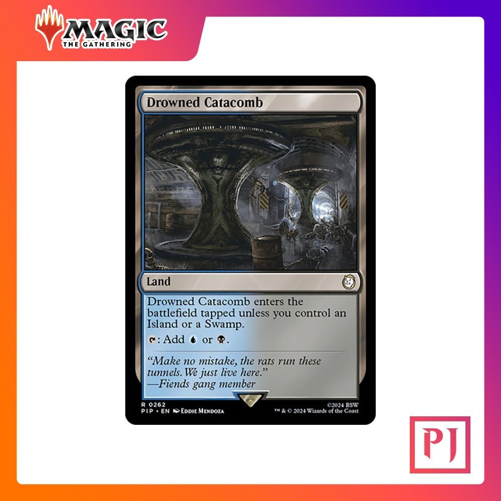 [MTG] Drowned Catacomb - Fallout Commander [PIP] [LAND] [RARE] [NORMAL ...