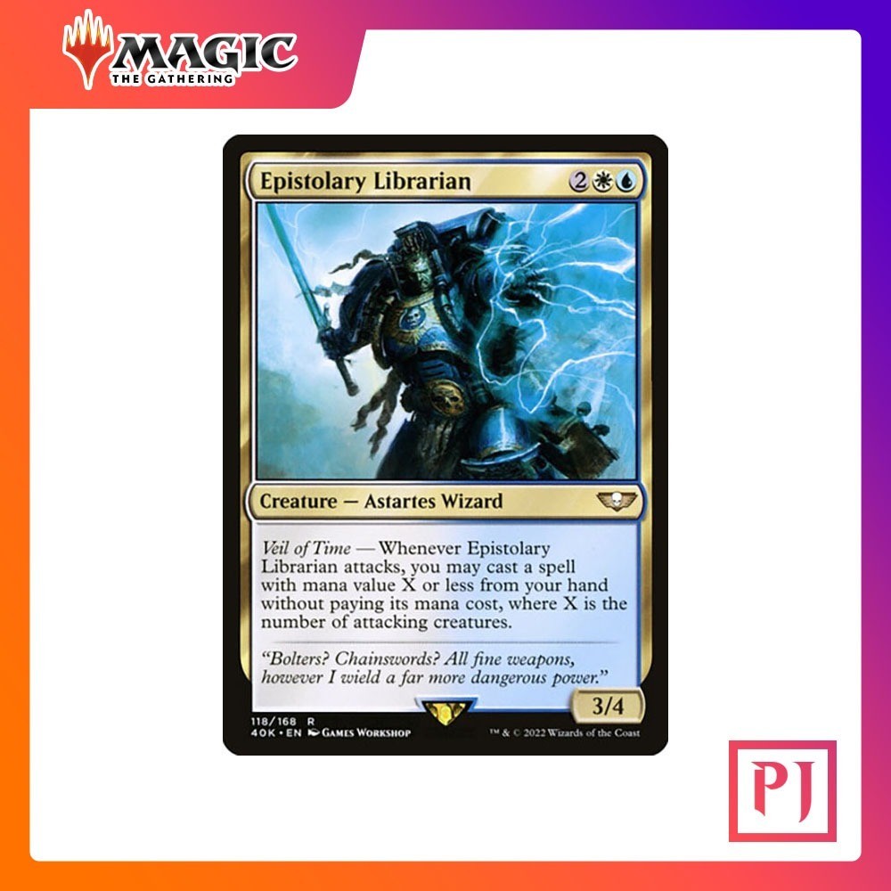 [MTG] Epistolary Librarian - Warhammer [40K] [MULTI] [RARE] [NORMAL ...