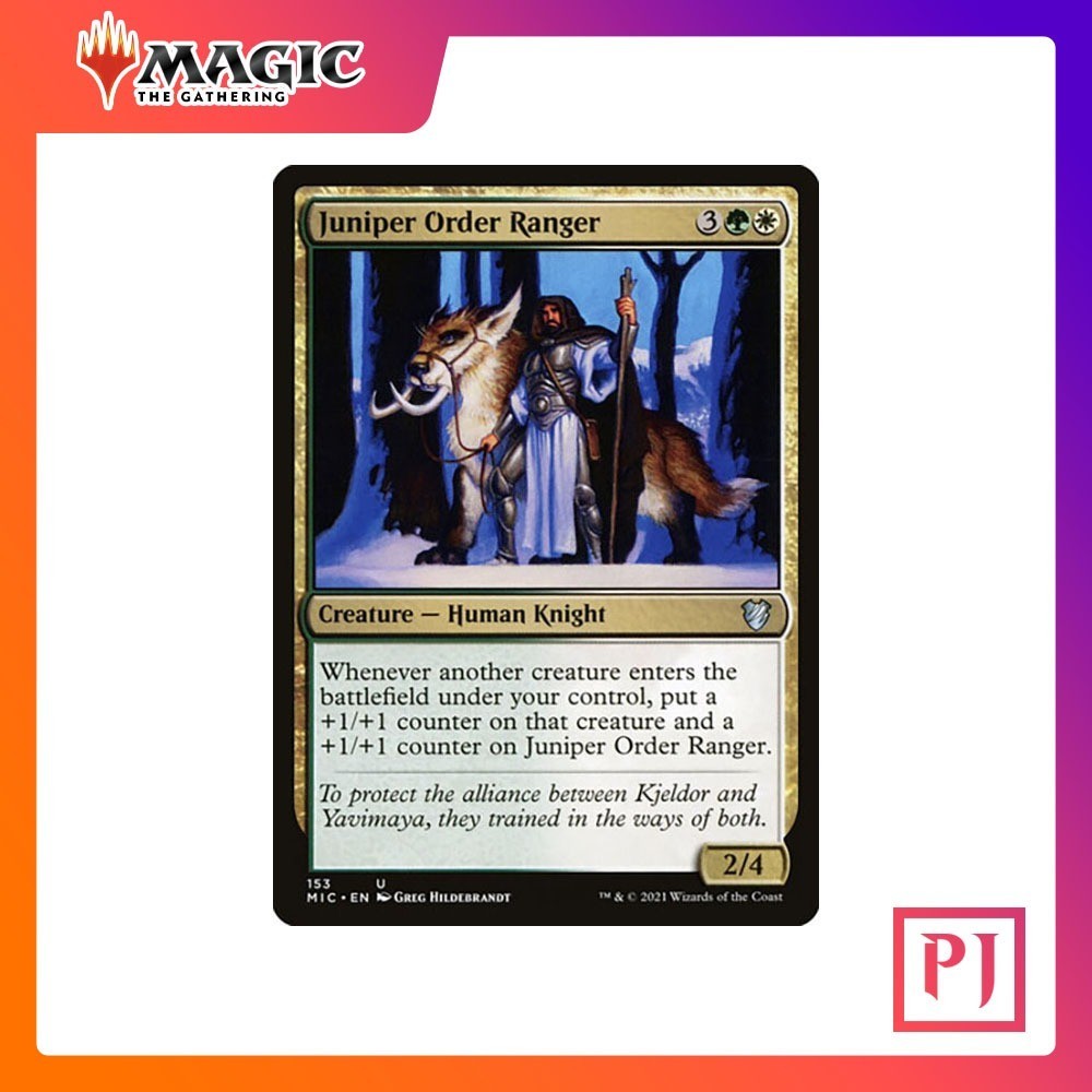 [MTG] Juniper Order Ranger [MIC] [MULTI] [UNCOM] [NORMAL] [ENG] (การ์ด ...