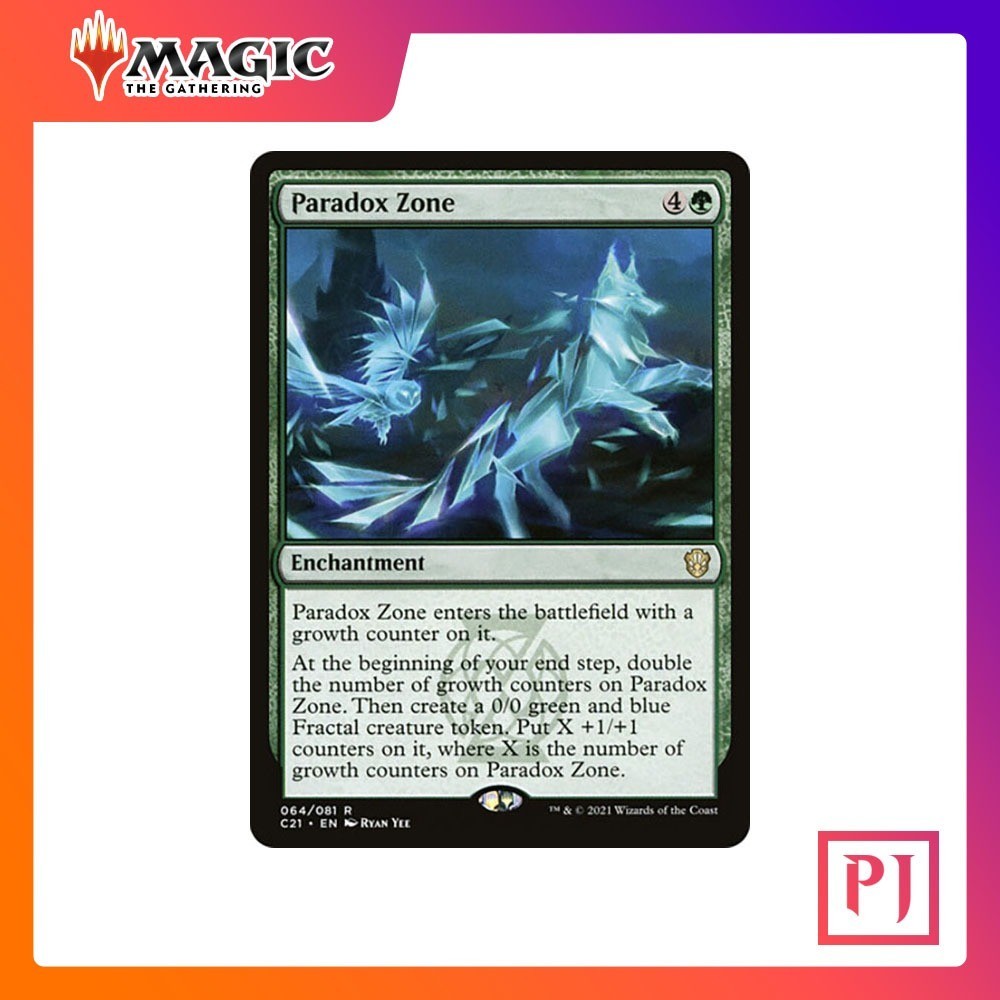 [MTG] Paradox Zone [C21] [GREEN] [RARE] [NORMAL] [ENG] (การ์ดเมจิค ...