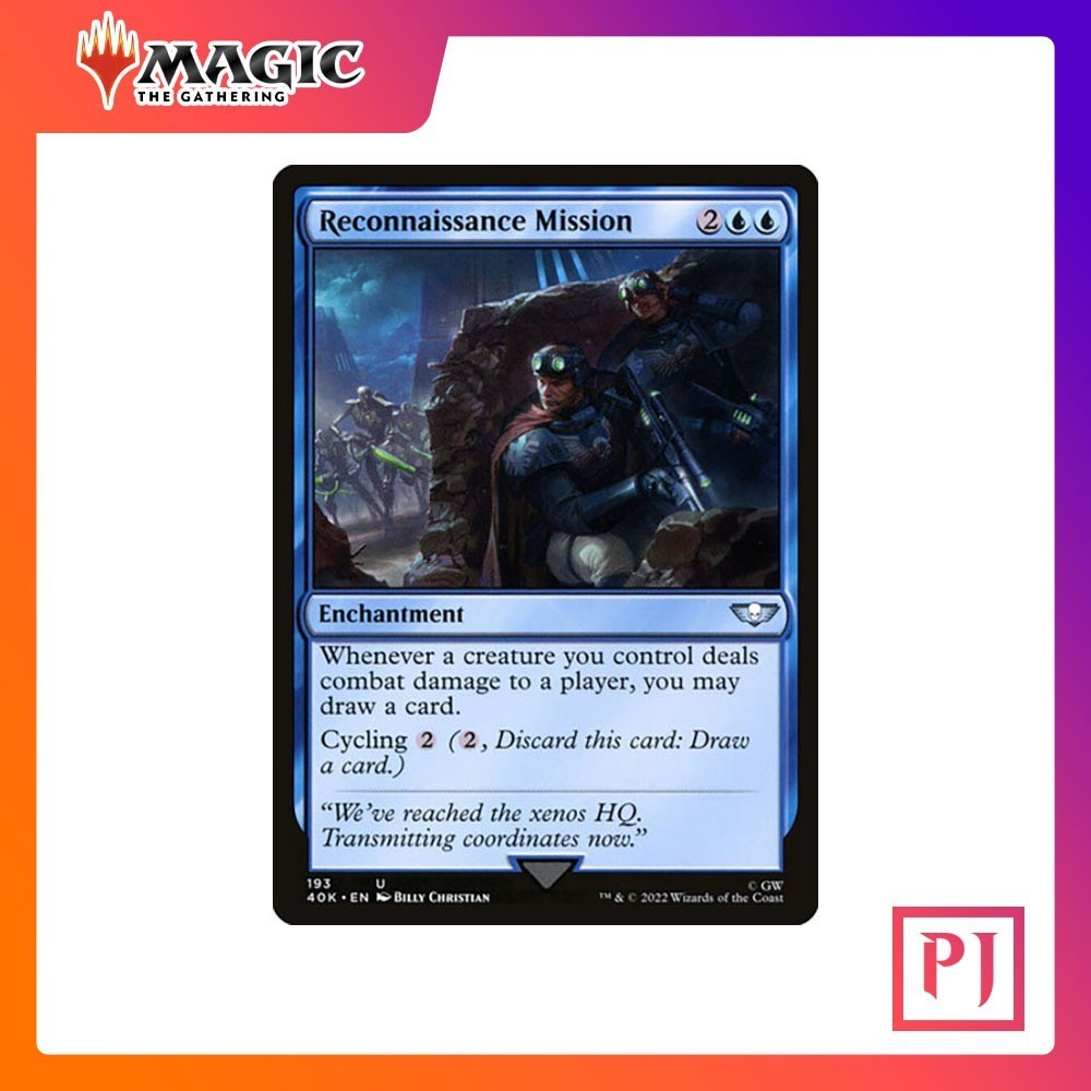 [MTG] Reconnaissance Mission - Warhammer 40,000 [40K] [BLUE] [UNCOM] [NORMAL] [ENG] (Magic the ...
