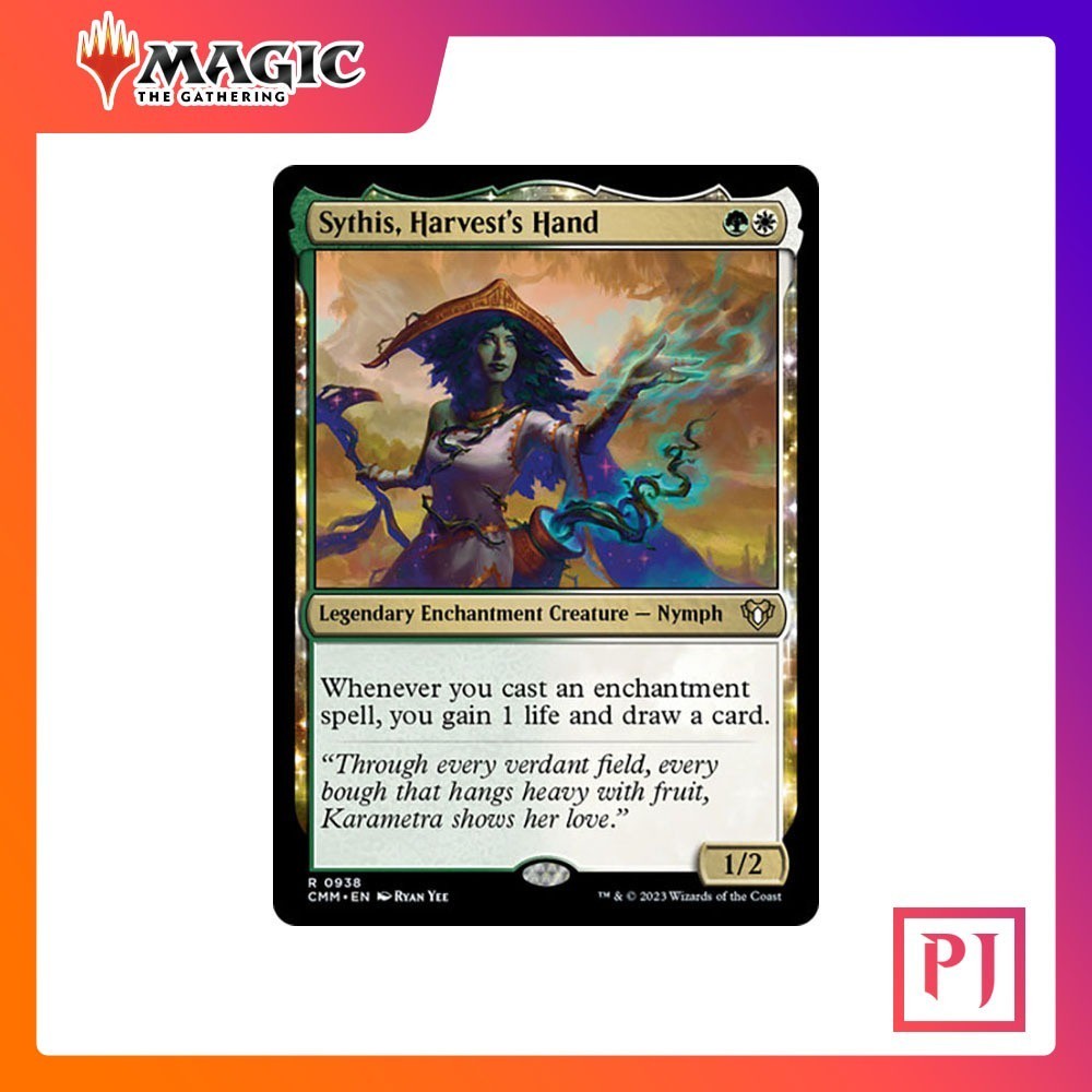 [MTG] Sythis, Harvest's Hand [CMM] [MULTI] [RARE] [NORMAL] [ENG] (การ์ด ...