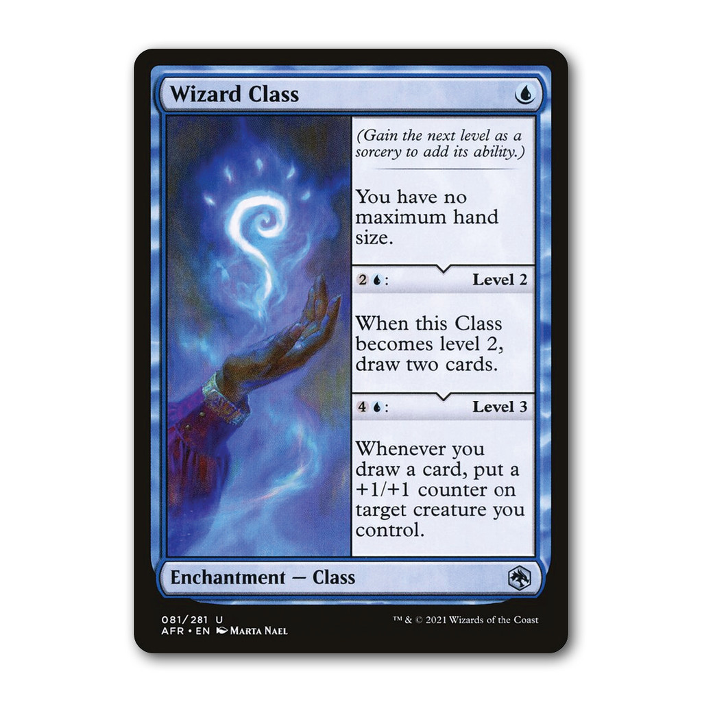 [MTG] Wizard Class [AFR] [Blue] [Uncom] [Normal] [ENG] [2021] (Magic ...