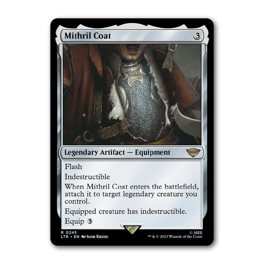 [MTG] Mithril Coat [LTR] [Colorless] [Rare] [Normal] [ENG] [2023 ...