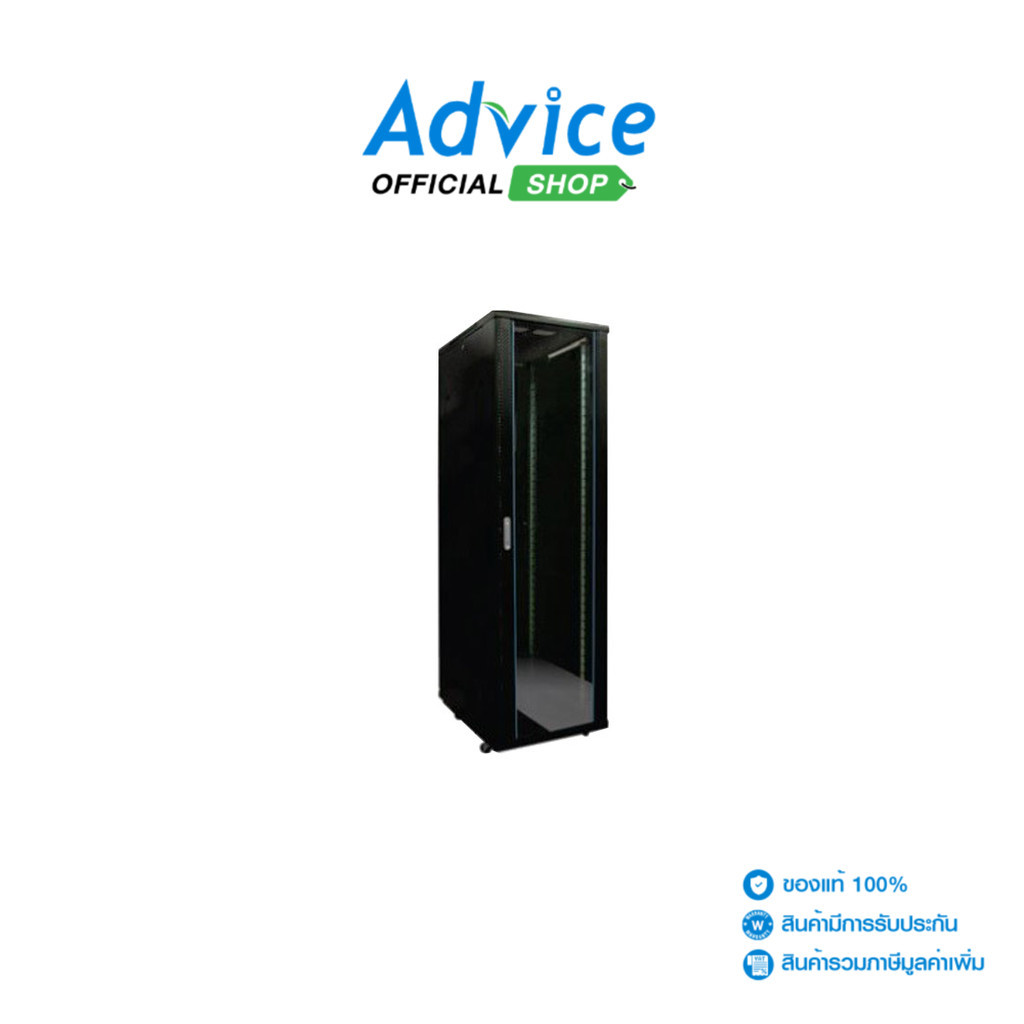 LINK Rack For Server 27U (60 cm.) (CH-60627GW) Glass-Wave 'Black' - A0085929 | Shopee Thailand