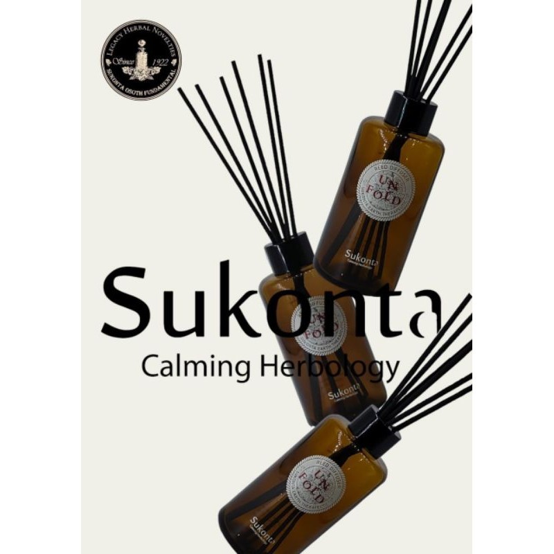 SUKONTA EARTH THERAPEUTIC REED DIFFUSER 200 ML ก้านไม้กระจายกลิ่น ...