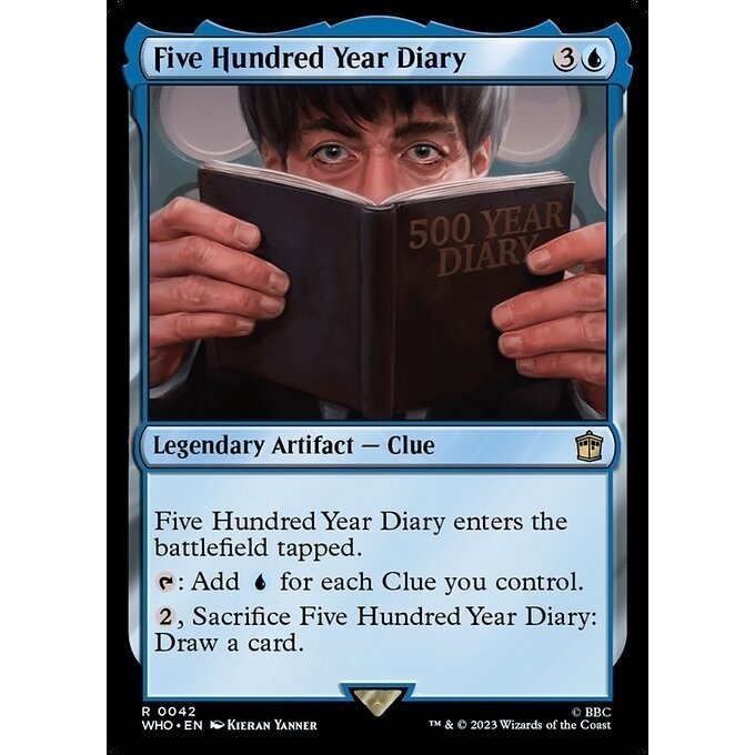 [ Universes Beyond Doctor Who] - [WHO] - [Five Hundred Year Diary] - (R ...
