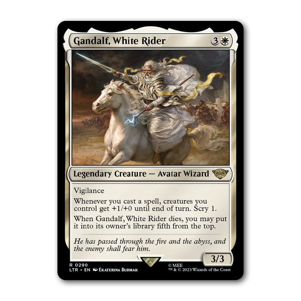 [MTG] Gandalf, White Rider [LTR] [White] [Rare] [Normal] [ENG] [2023 ...