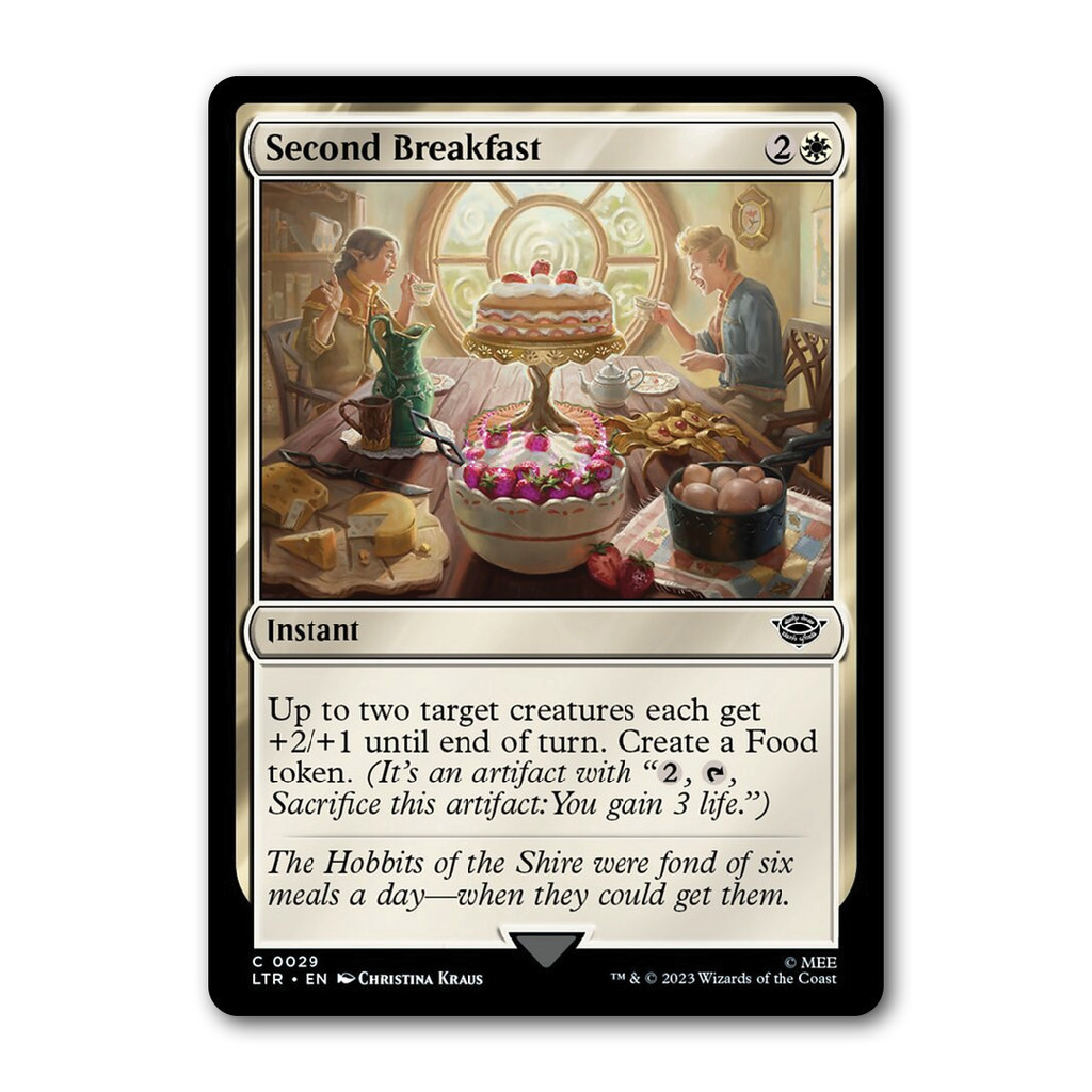 [MTG] Second Breakfast [LTR] [White] [Common] [Normal] [ENG] [2023 ...