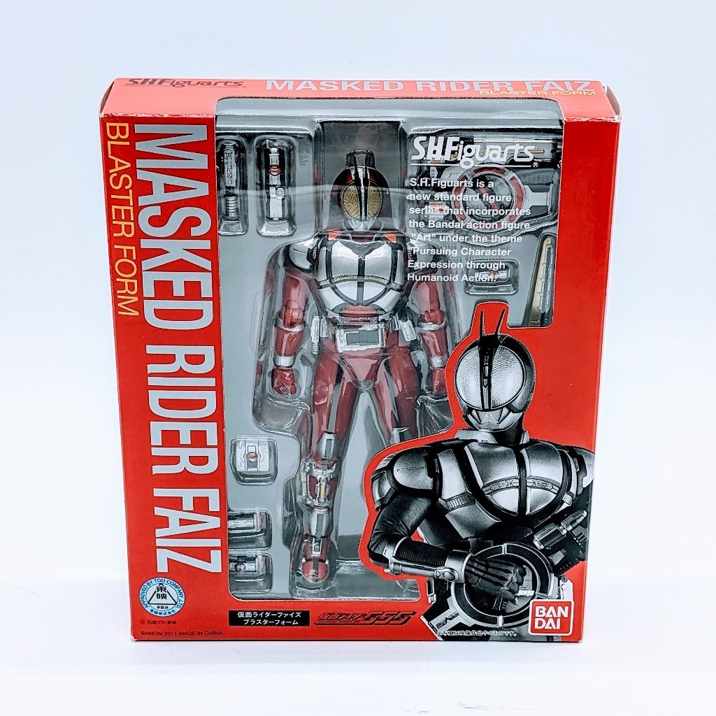 Bandai SHFiguarts Kamen Rider 555 Blaster Form | Shopee Thailand