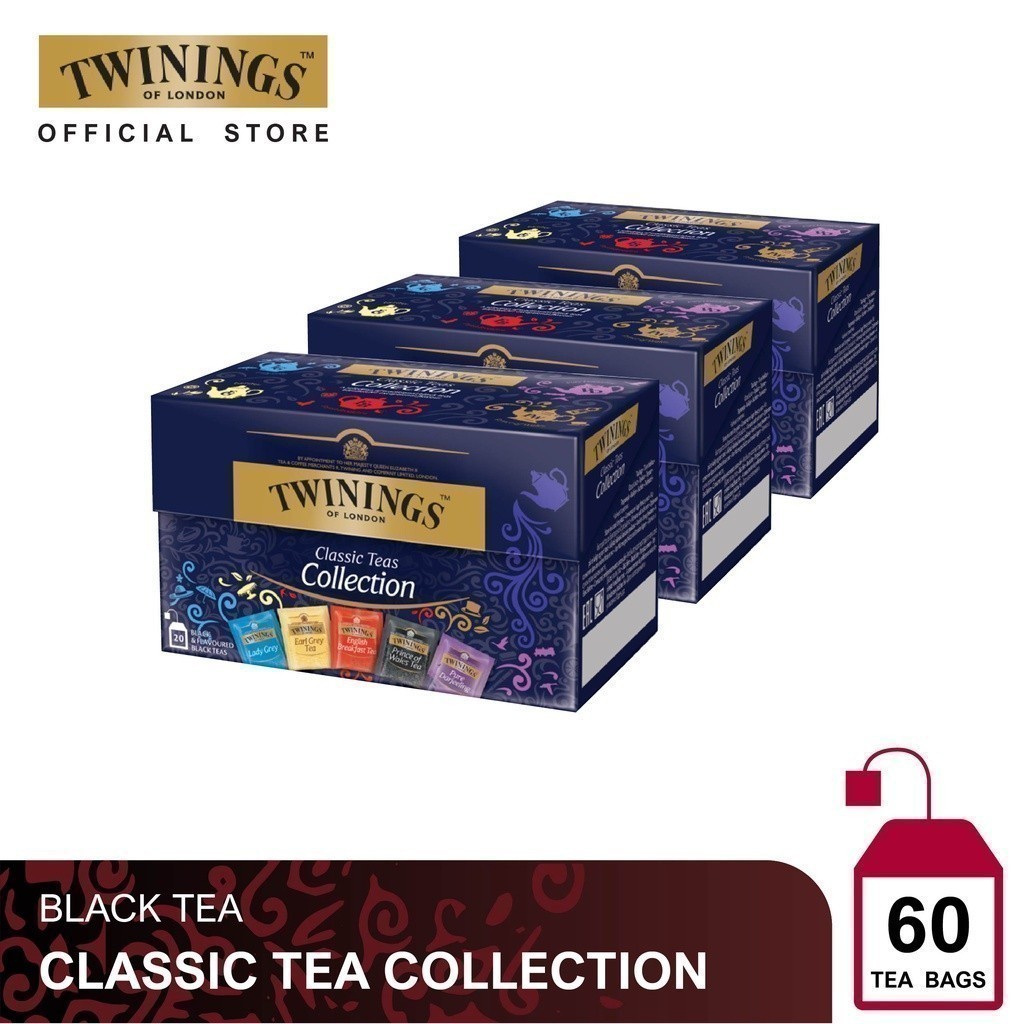 ทไวนิงส์ คลาสสิก ที คอลเลคชั่น ชนิดซอง 2 กรัม แพ็ค20 ซอง Twinings ...
