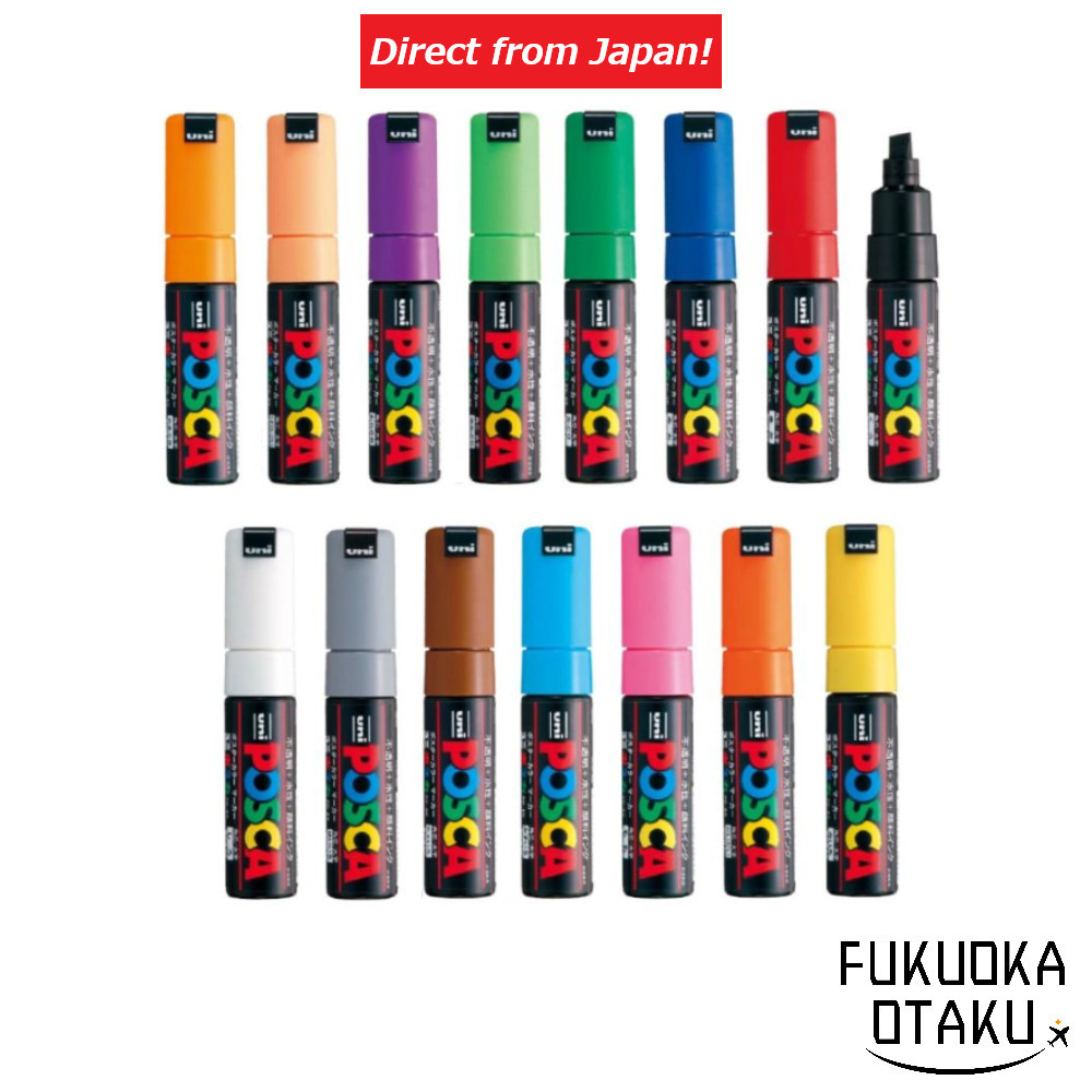 Mitsubishi UNI Posca Bold 15 colors in total / Extra thick 8 colors in ...