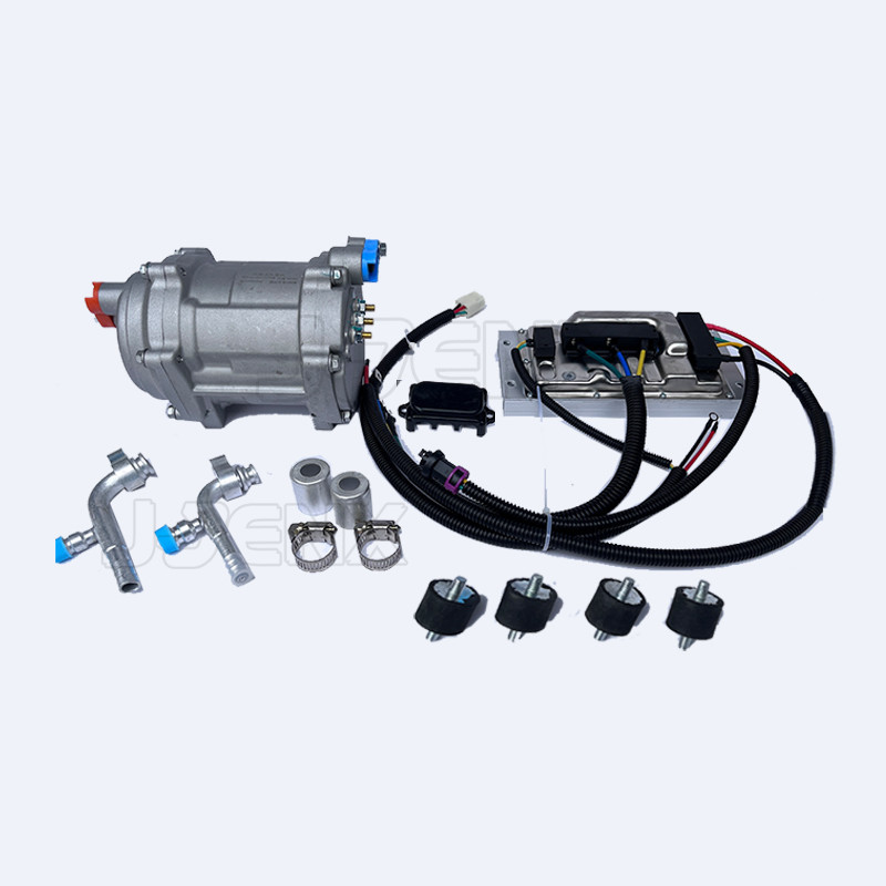 Universal 12v 24v dc electric air conditioner system compressor for ...